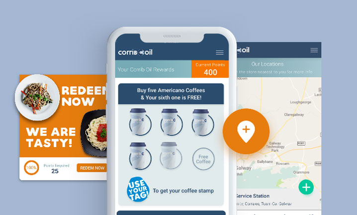 Corrib Oil Mobile App, Loyalty System integration, Native Build